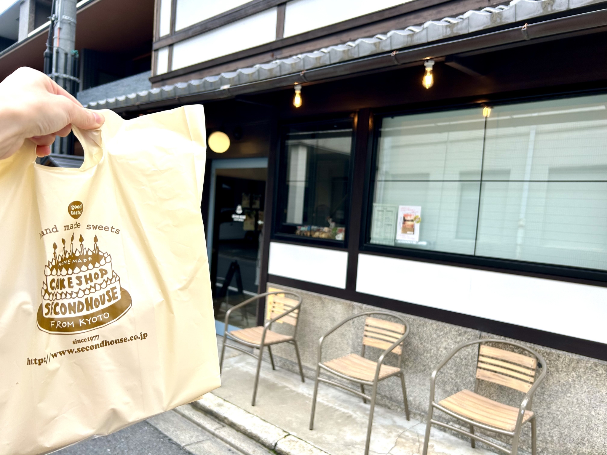 京町家を改装♡「SECOND HOUSE CAKE WORKS 竹屋町店」